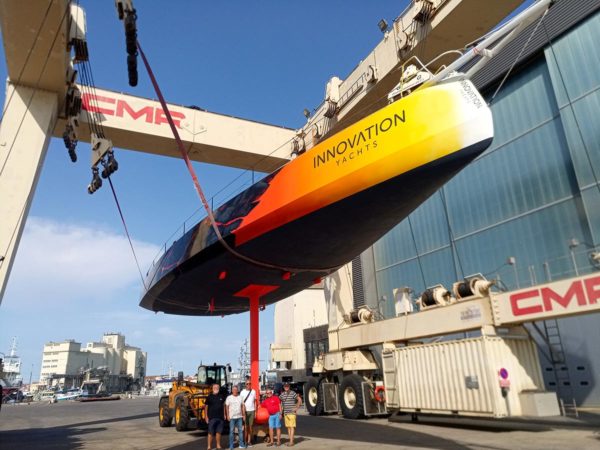 Successful launching ⛵💦! - Innovation Yachts